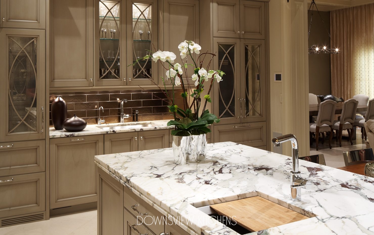 SOPHISTICATED SYMMETRY - Downsview Kitchens and Fine Custom Cabinetry ...
